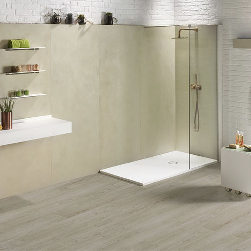 Piso de box retangular - FOCUS BETON - ACQUABELLA - de sobrepor / ao ...