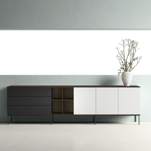 Buffet aparador modular - ZALF spa - contemporâneo / em metal pintado ...