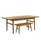 Mesa de jantar contemporânea - SALLY - Pols Potten - em madeira ...